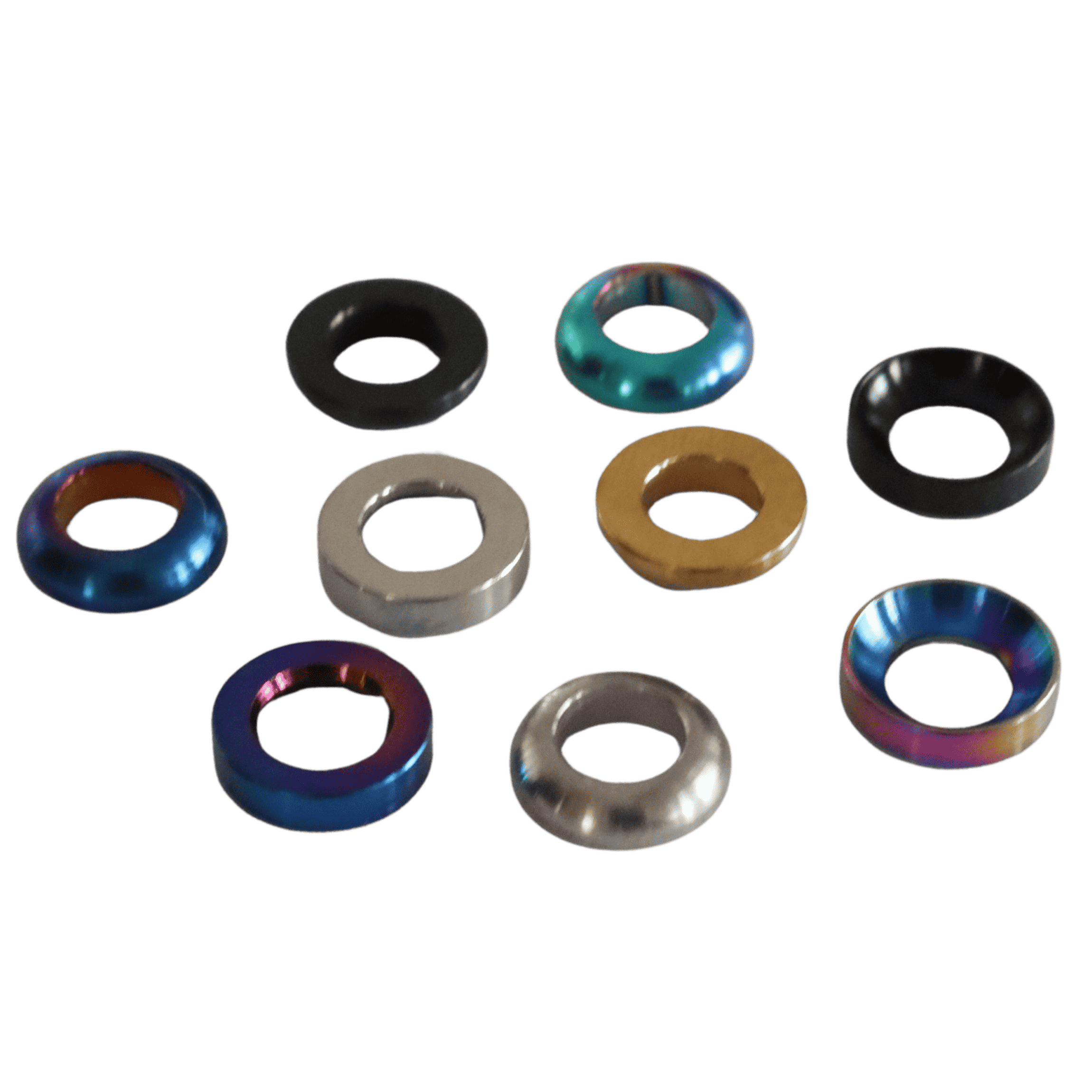 Titanium Concave/Convex Washer - M6 – Pace Components